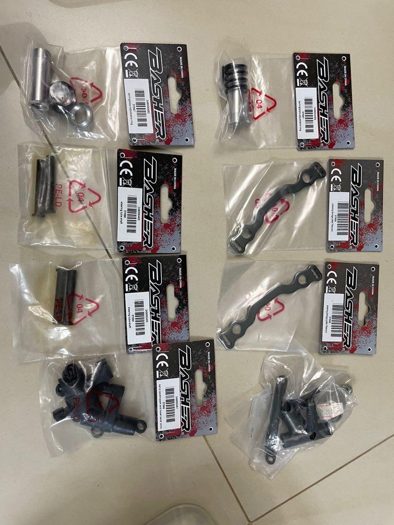 Upgraded 1/8 RC Basher Sabertooth with replacement parts, Hobbies ...