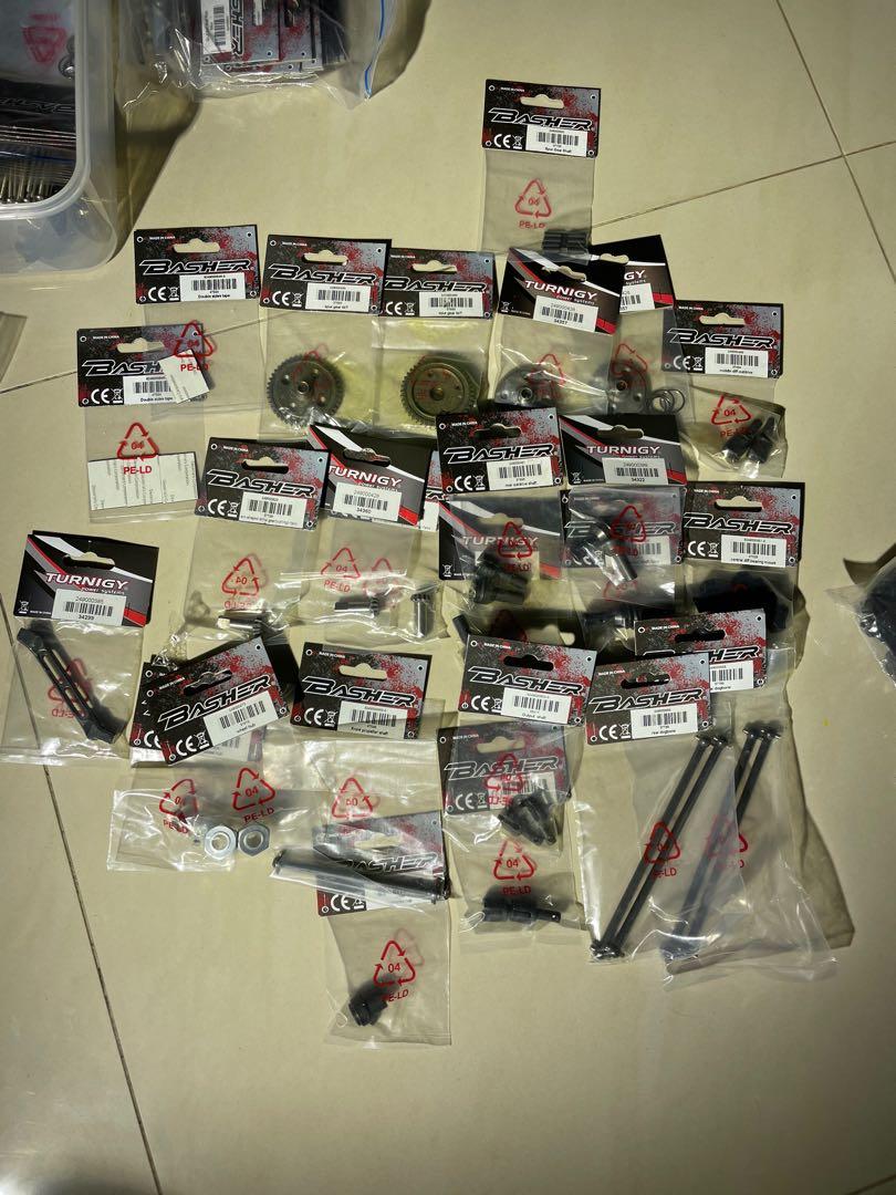 Upgraded 1/8 RC Basher Sabertooth with replacement parts, Hobbies ...