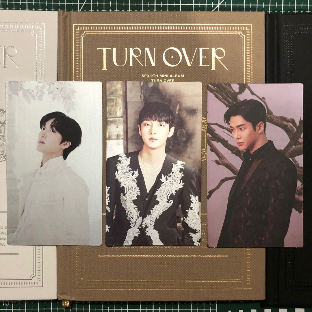 [FREE CLAIM] SF9 TURN OVER CONCEPT CARD PC, Hobbies & Toys ...