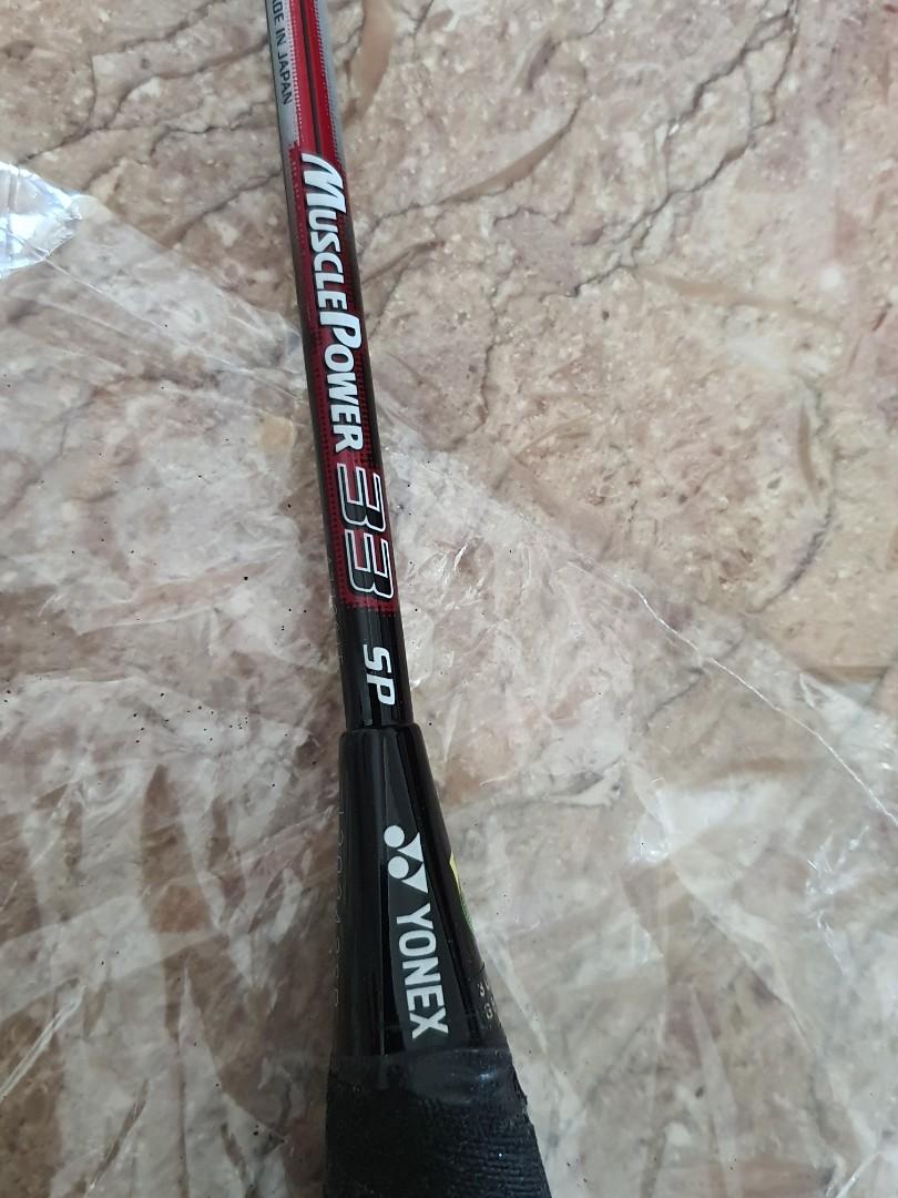 Yonex Muscle Power 33 SP Badminton Racquet, Sports Equipment, Sports ...