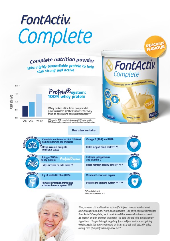 YSP Fontactiv Complete 400g, Food & Drinks, Beverages on Carousell