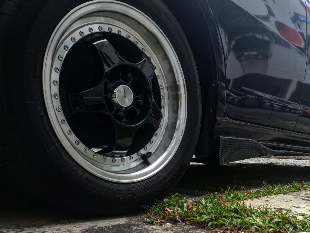 Deep dish rims 15 inch (CNY SALES!), Car Accessories, Tyres & Rims on ...