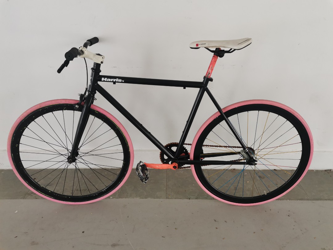 700c Frame 51cm fixie coastal brake bike Harris bicycle frame size 51cm ...