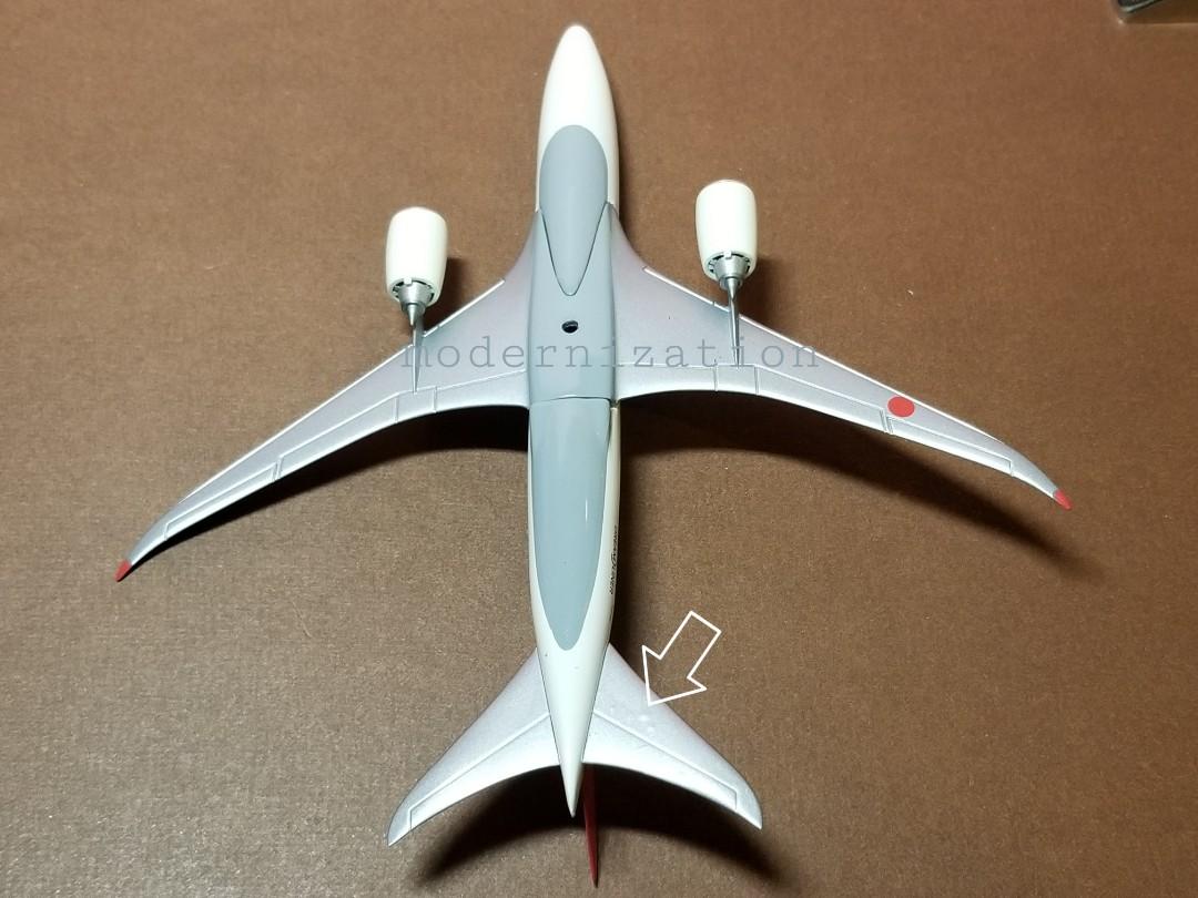 1:400 JAL 日本航空 波音787 夢幻客機 "ボーイング7E7ドリームライナー" フライトミニチュア Boeing 7E7 (787 ...