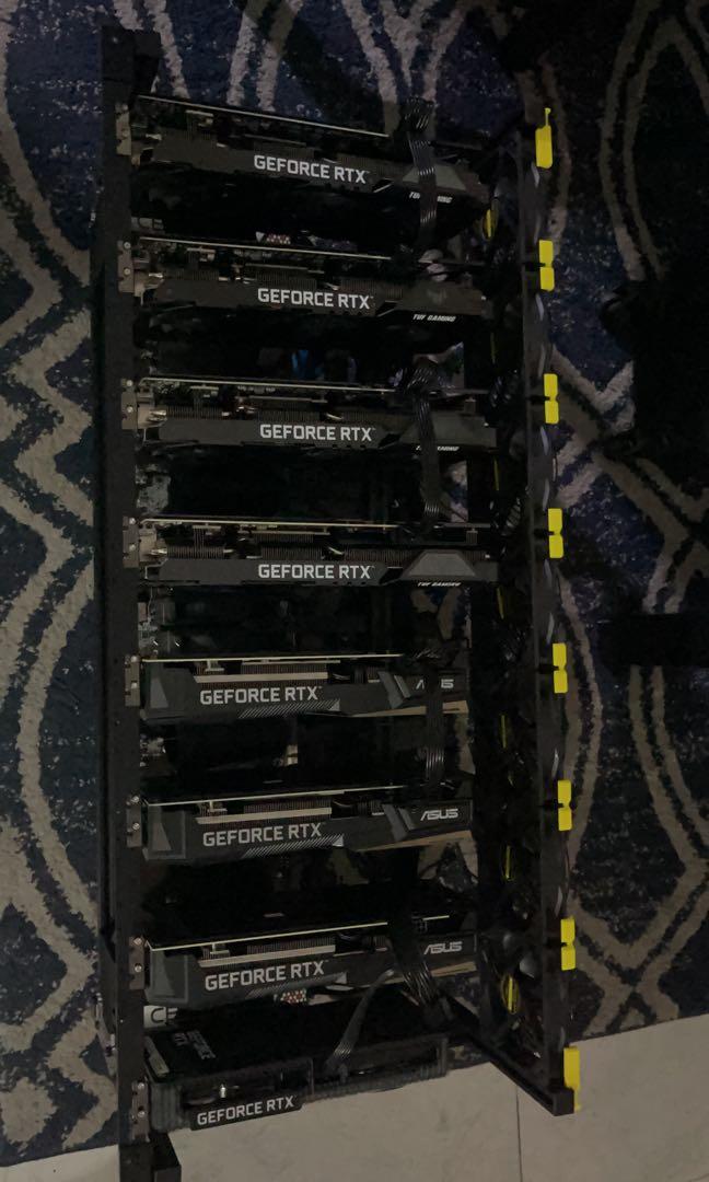 8/12 GPU Mining rig skeleton set, Computers & Tech, Parts & Accessories ...