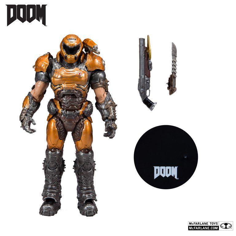 現 2盒 全新 Mcfarlane Toys Doom Slayer Phobos + Marauder 毀滅戰士 Neca scale ...
