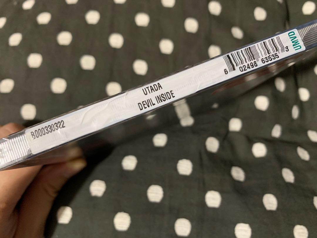 全新 Utada Devil Inside Single 宇多田光 Utada Hikaru, 興趣及遊戲, 音樂、樂器 & 配件, 音樂與媒體 - CD 及 DVD - Carousell