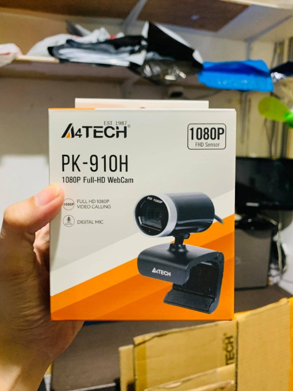 A4Tech PK-910H 1080P Full HD Webcam with Mic, Computers & Tech, Parts ...