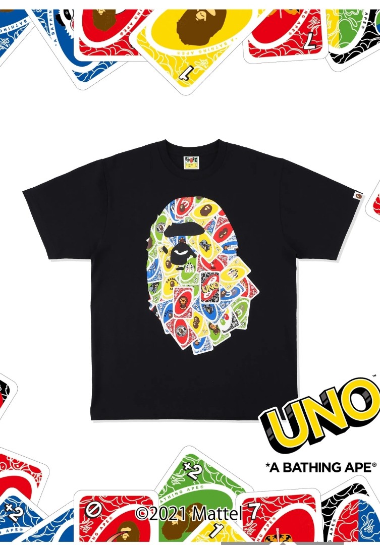 BAPE X UNO new launch, Men's Fashion, Tops & Sets, Tshirts & Polo ...