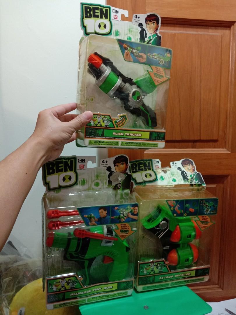 Ben 10 - Attack Booster + Alien Tracker + Plumber Ray Gun, Hobbies ...