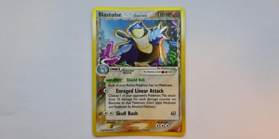 Blastoise Crystal Guardians Holo & RH Pokemon Pokémon, Hobbies & Toys ...