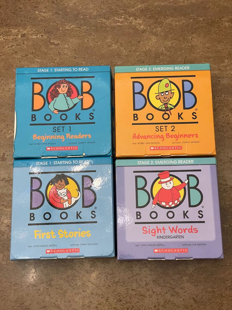 Bob Books: Set 1, Set 2, Sight Words, First Stories, Hobbies & Toys ...