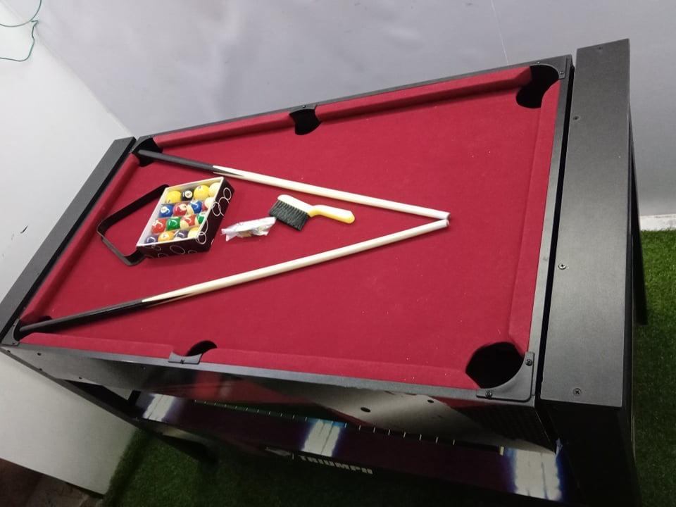 BRANDNEW 4 in 1 SWIVEL GAME TABLE / COMPACT 48 inches ROTATING GAME ...