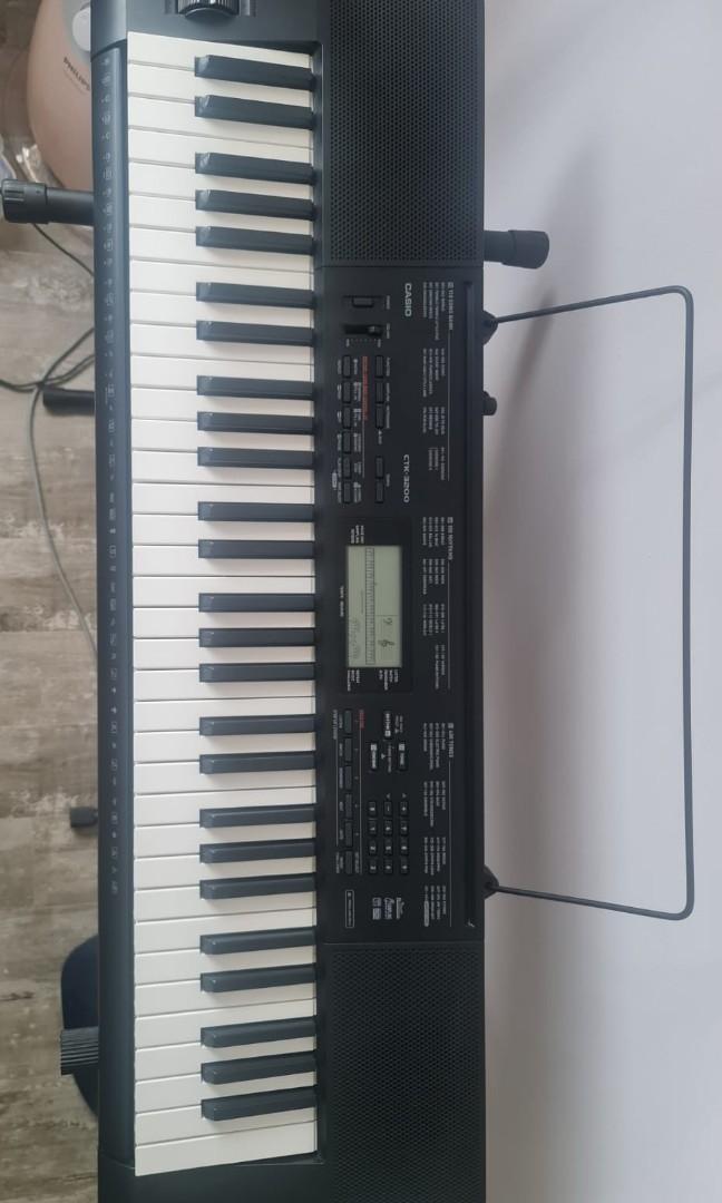 Casio CTK-3200 Keyboard, Hobbies & Toys, Music & Media, Musical ...