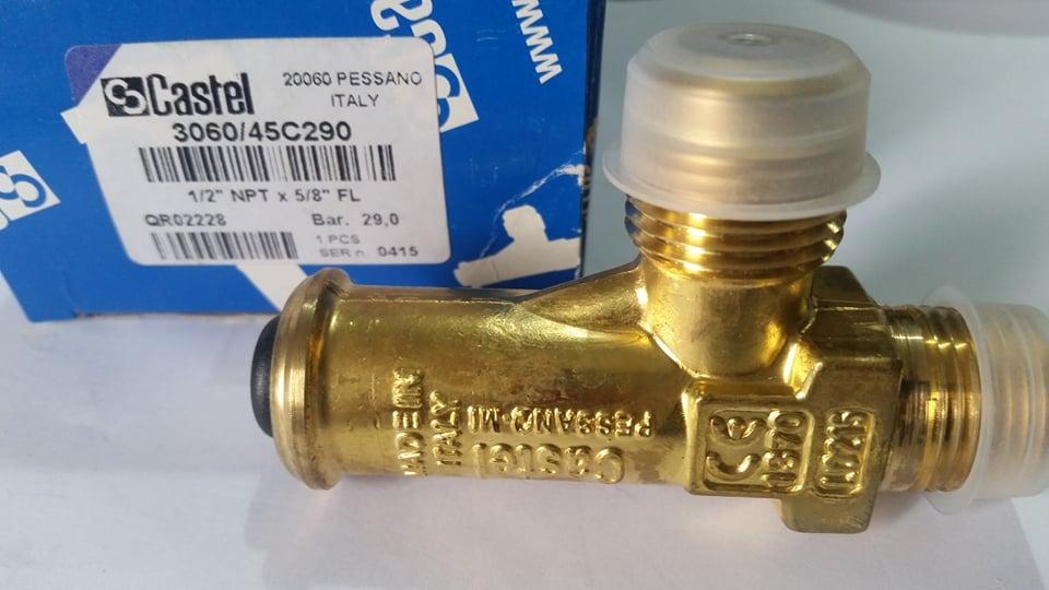 CASTEL - INDICATOR, BALL & SAFETY VALVES, Commercial & Industrial ...