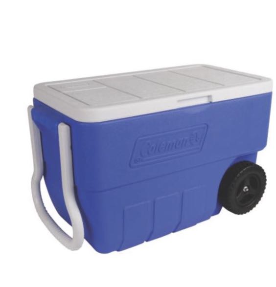 Coleman ice cooler box with wheels, Furniture & Home Living ...