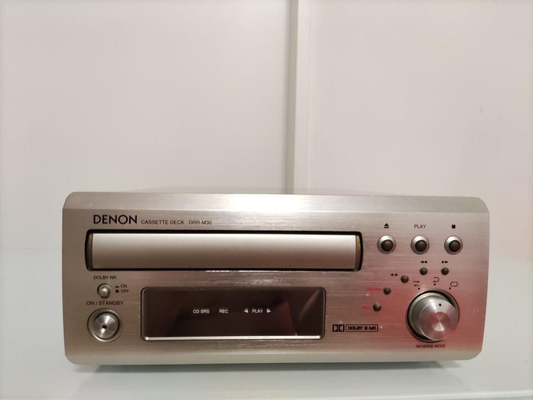 DENON Cassette Deck DRR-M30, 音響器材, 音樂播放裝置 MP3及CD Player - Carousell