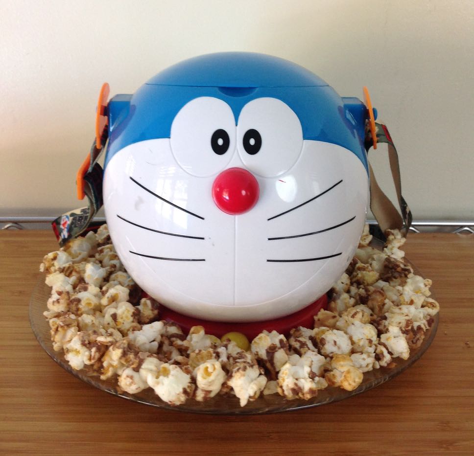 DORAEMON popcorn bucket/cookie bucket/chips bucket/candy bucket/toy ...