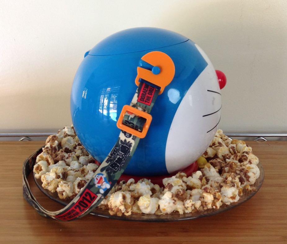 DORAEMON popcorn bucket/cookie bucket/chips bucket/candy bucket/toy ...