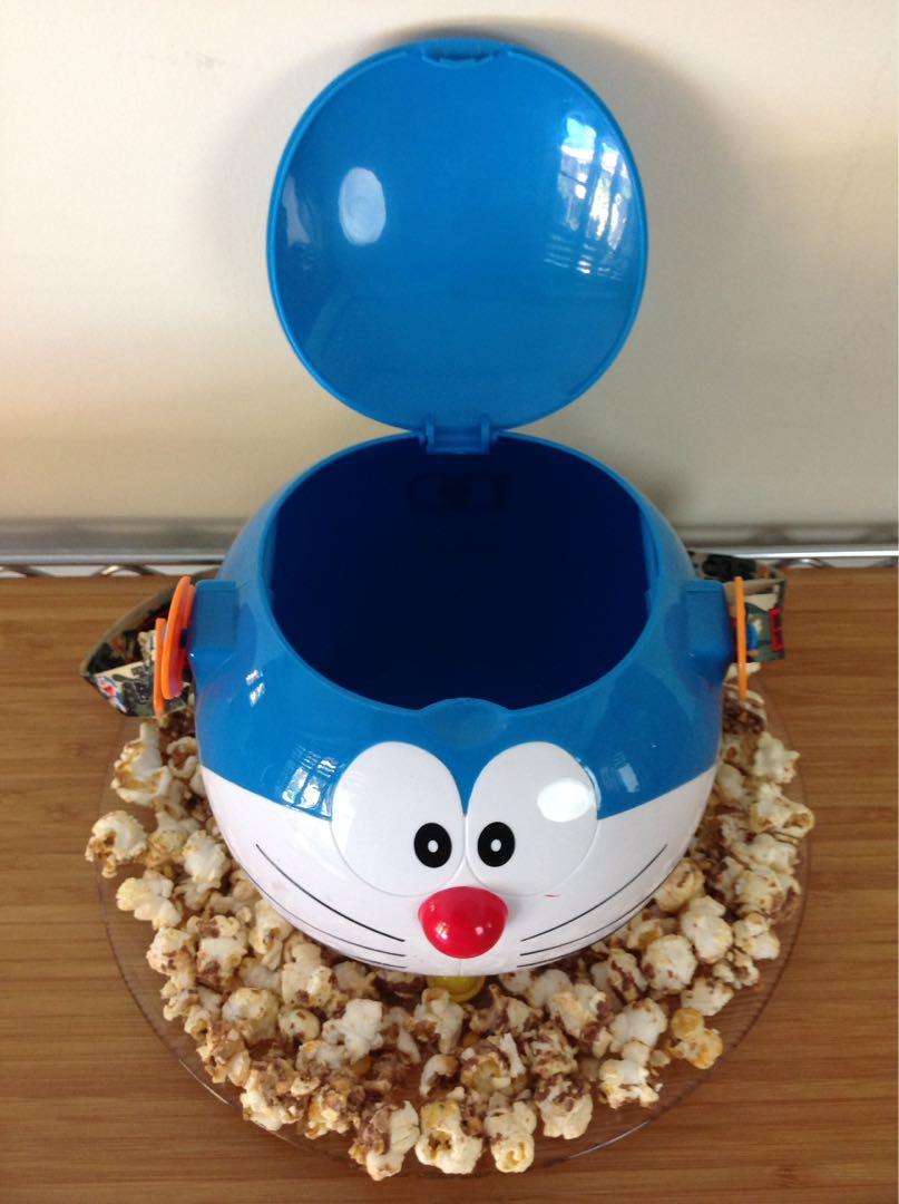 DORAEMON popcorn bucket/cookie bucket/chips bucket/candy bucket/toy ...