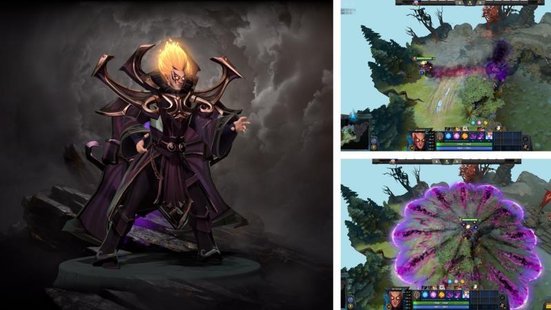 Dota 2 Invoker Dark Artistry Set‼️, Video Gaming, Gaming Accessories ...