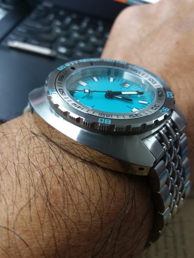 Doxa Sub300 homage diver watch, Men's Fashion, Watches & Accessories ...