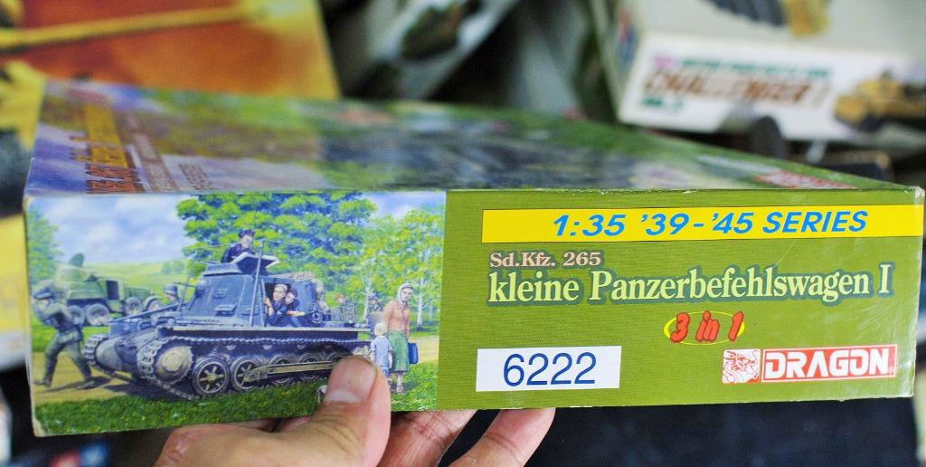 倉底貨-Dragon Models-威龍-6222-1/35-WW2-German Sd.Kfz. 265- kleine ...