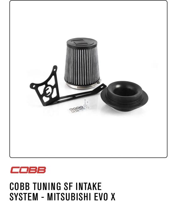 Evo 10 Cobb Tuning SF Intake system, Car Accessories, Accessories on ...