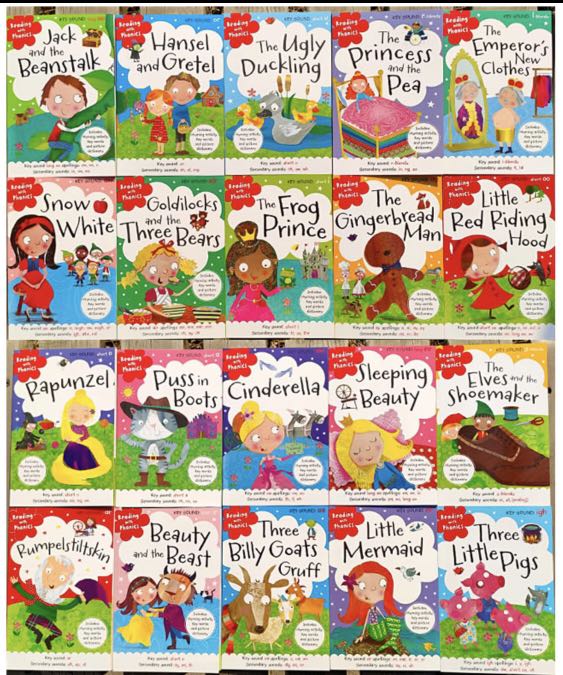 Fairy Tales Collection (Early Readers), Hobbies & Toys, Books ...