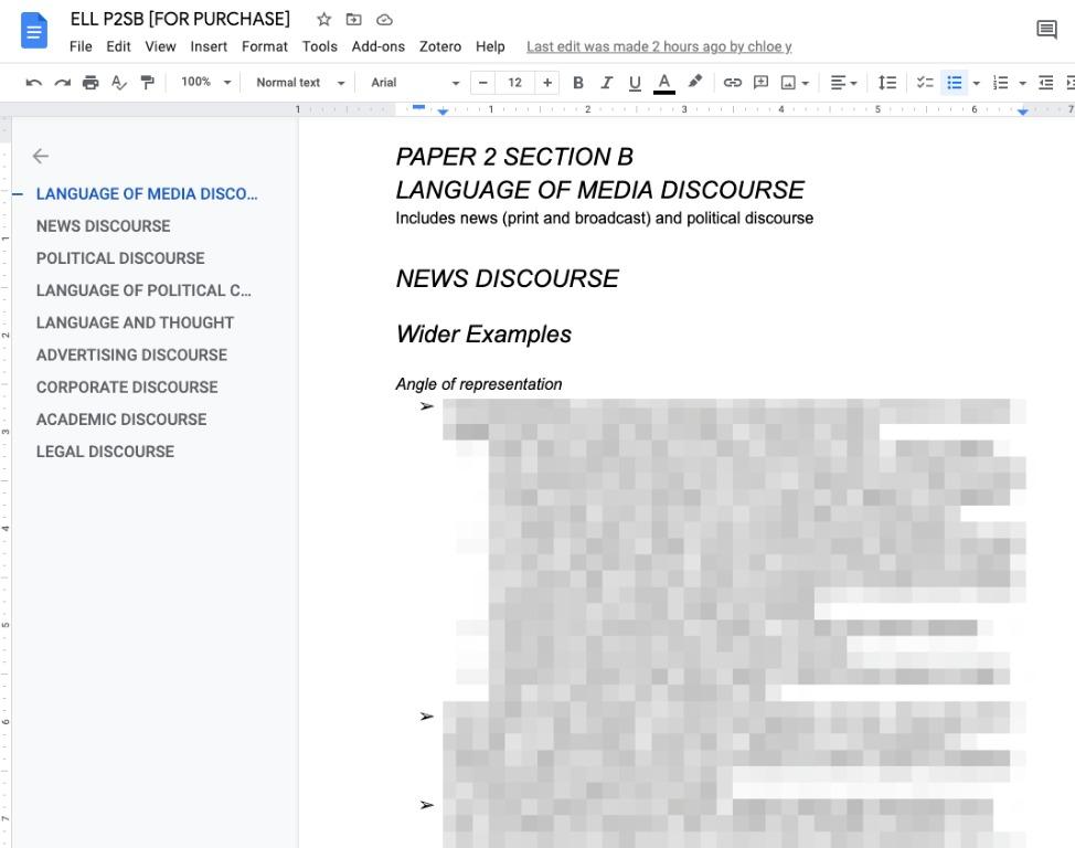 GCE A-Level H2 English Language and Linguistics (ELL) Paper 1 and 2 ...