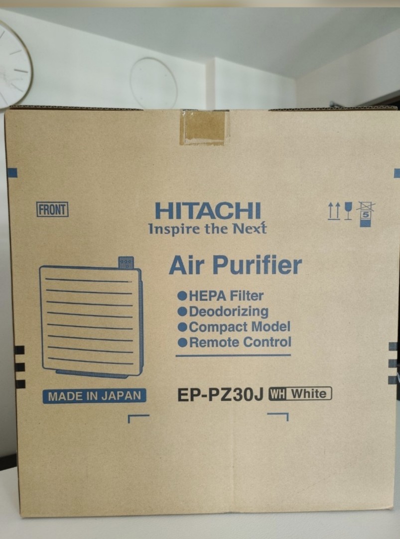Hitachi Air Purifier EP-PZ30J (Made in Japan), TV & Home Appliances, Air Purifiers ...