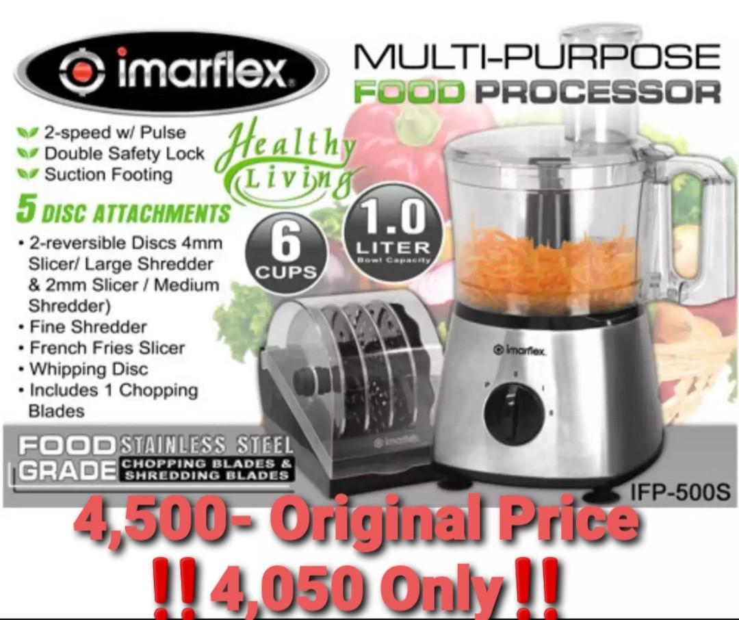 Imarflex Food Processor, Furniture & Home Living, Kitchenware ...