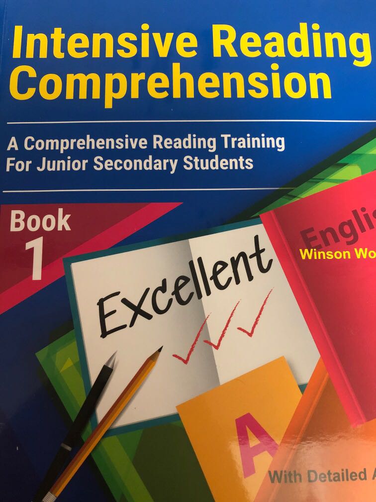 Intensive Reading Comprehension book1 with answer, 興趣及遊戲, 書本 & 文具, 書本及 ...