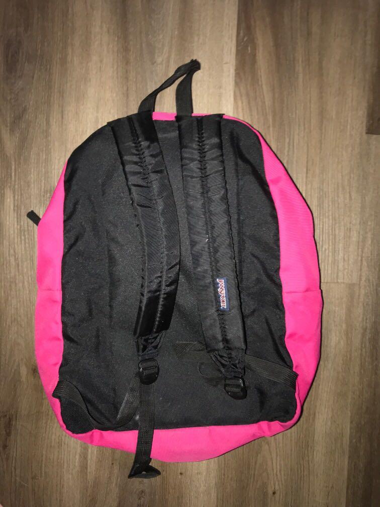 Jansport Backpack - Hot pink, Women's Fashion, Bags & Wallets ...