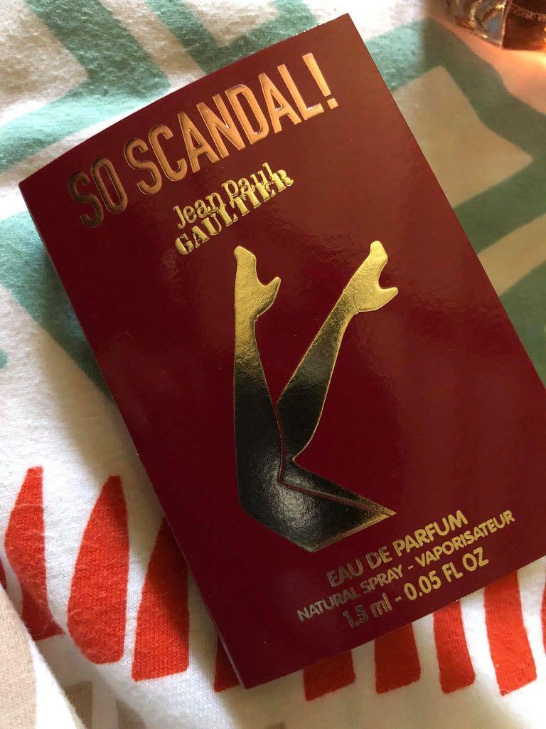 JEAN PAUL GAUTIER SO SCANDAL TESTER, Beauty & Personal Care, Fragrance ...