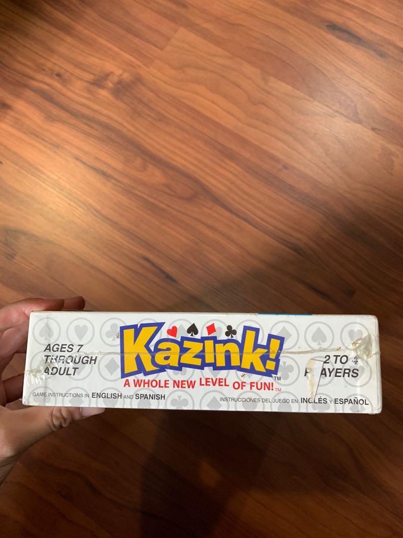 KAZINK sequence board game, Hobbies & Toys, Toys & Games on Carousell