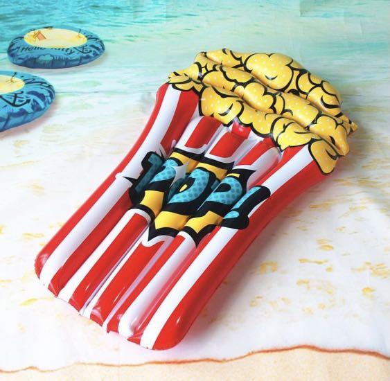 Kids giant popcorn float daybed, Babies & Kids, Infant Playtime on ...
