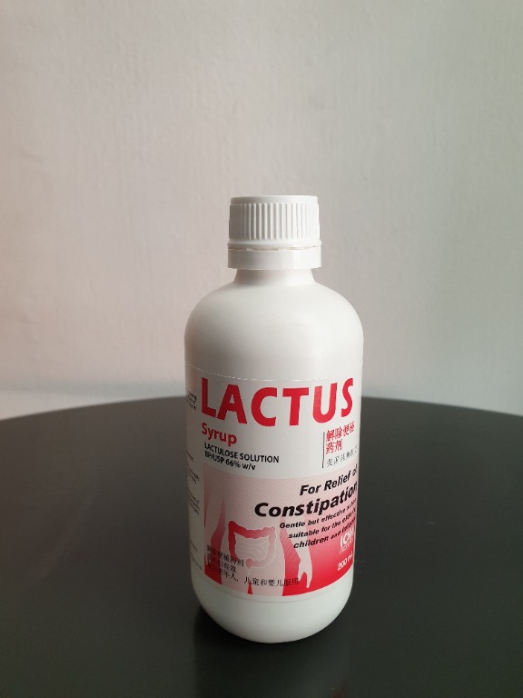 Lactus Syrup 200ml x 4 Bottles, Health & Nutrition, Health Supplements ...