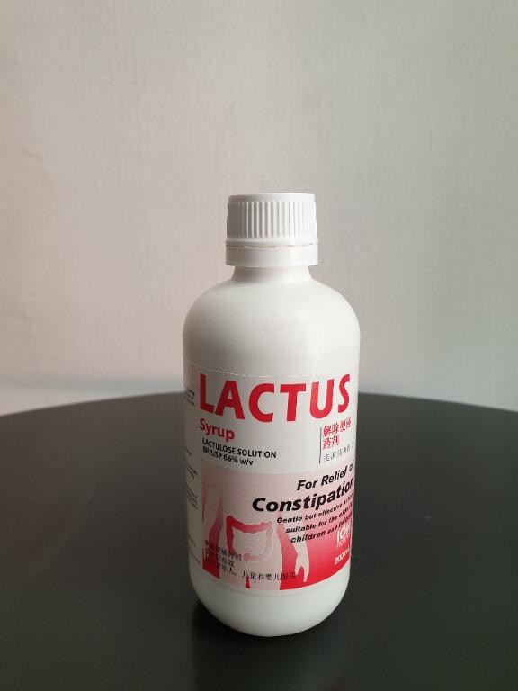 Lactus Syrup 200ml x 4 Bottles, Health & Nutrition, Health Supplements ...