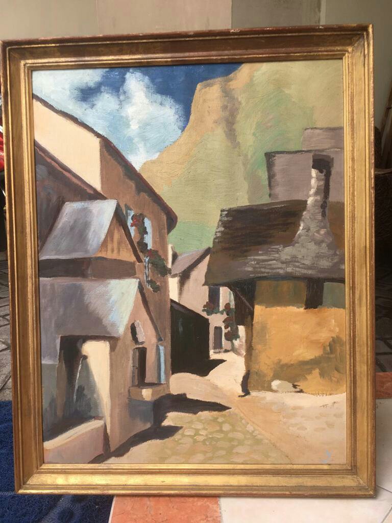 LUKISAN BERGAYA EROPA, Desain & Kerajinan Tangan, Karya Seni di Carousell