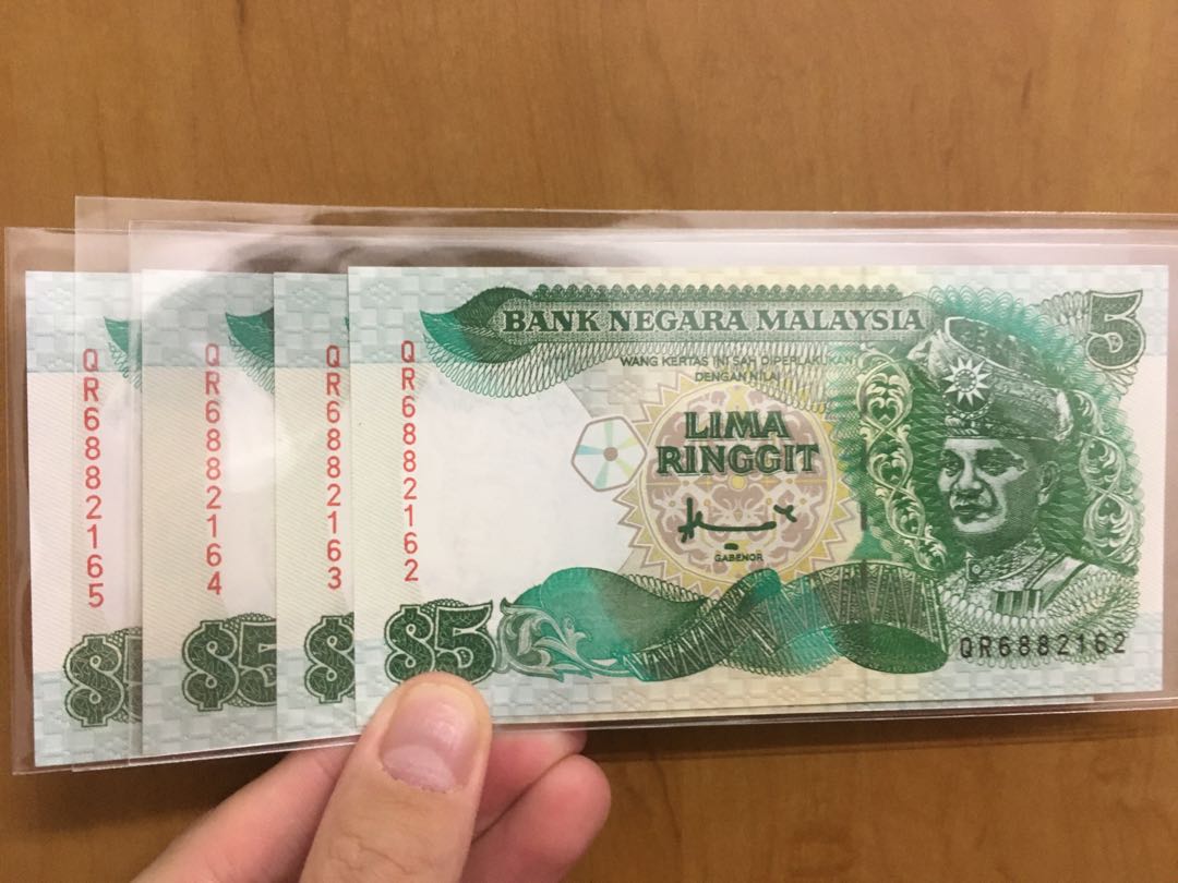 Malaysia Old Banknote RM5, Hobbies & Toys, Collectibles & Memorabilia ...