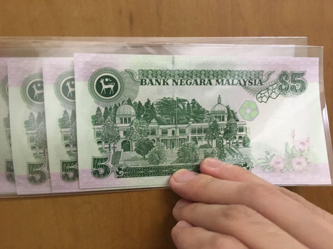 Malaysia Old Banknote RM5, Hobbies & Toys, Collectibles & Memorabilia ...