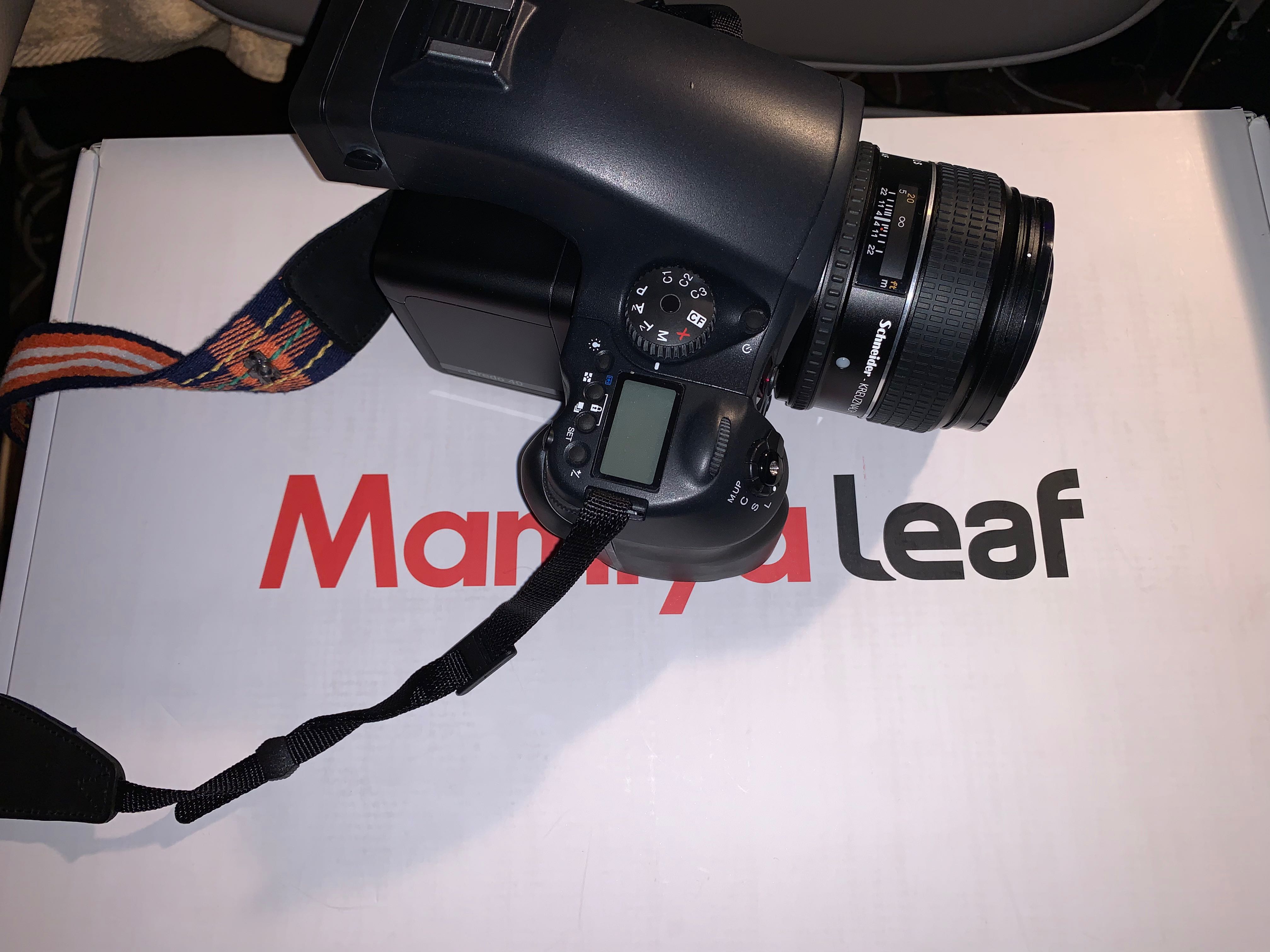 Mamiya/Phase One DF+ / Leaf Credo 40 digital back, Photography, Cameras ...