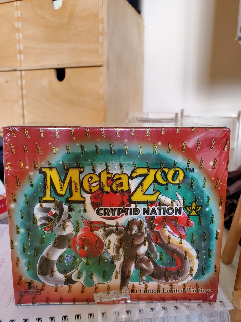 Metazoo Cryptid Nation Booster Box, 興趣及遊戲, 玩具 & 遊戲類 - Carousell