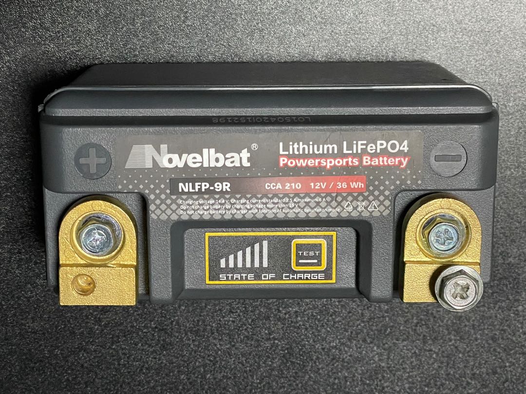 Novelbat lithium battery, Motorcycles, Motorcycle Accessories on Carousell