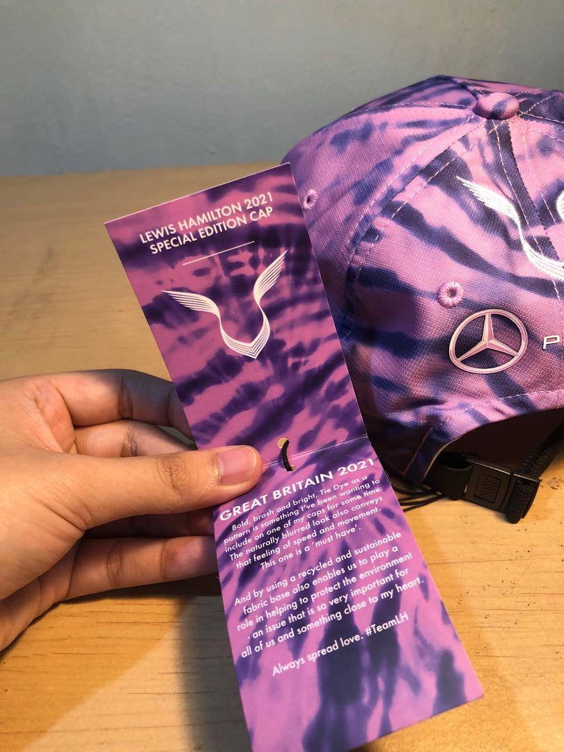 Official Lewis Hamilton 2021 Silverstone Cap Mercedes AMG Petronas ...