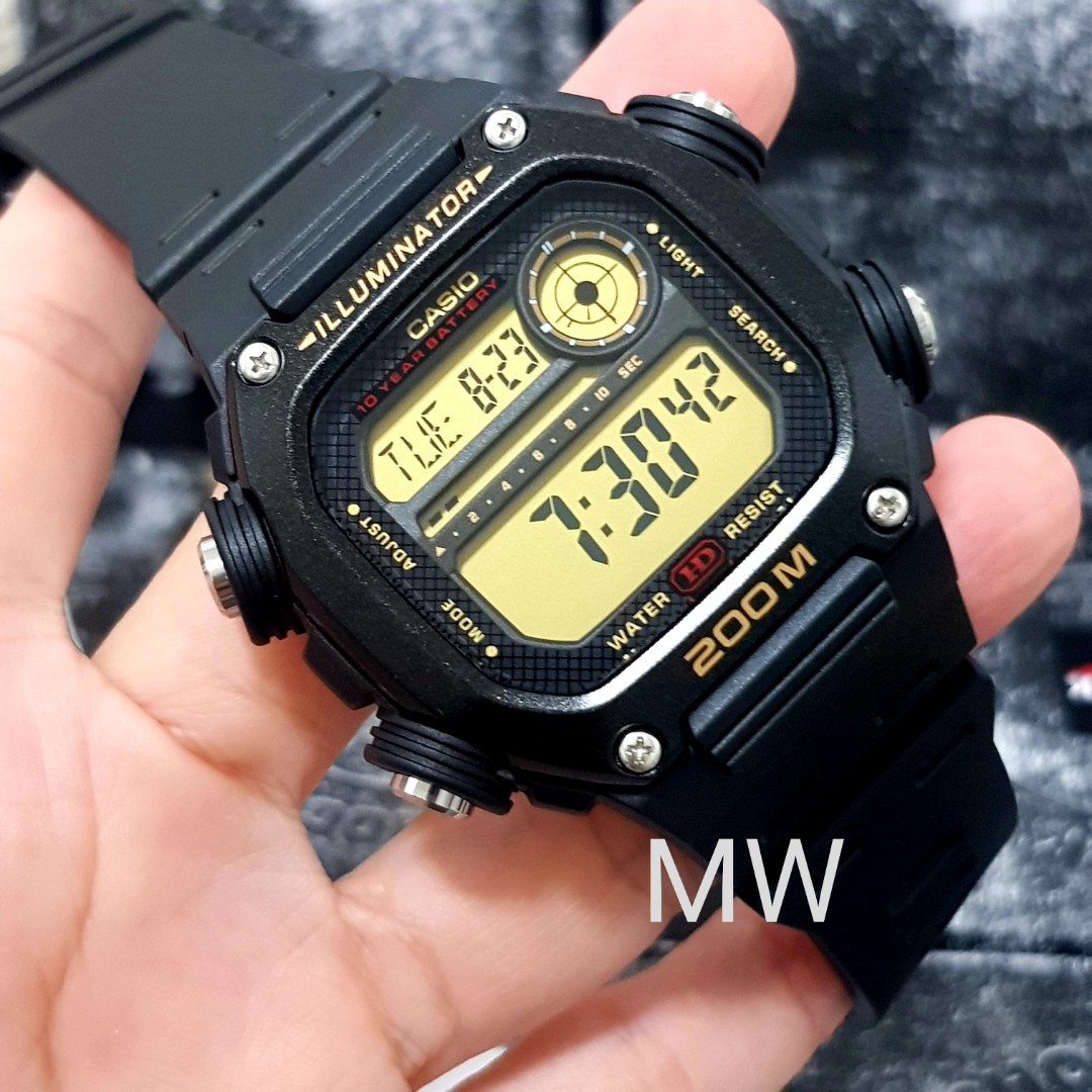 Original Casio digital men's watch dw291 dw-291h brand new, Men's ...
