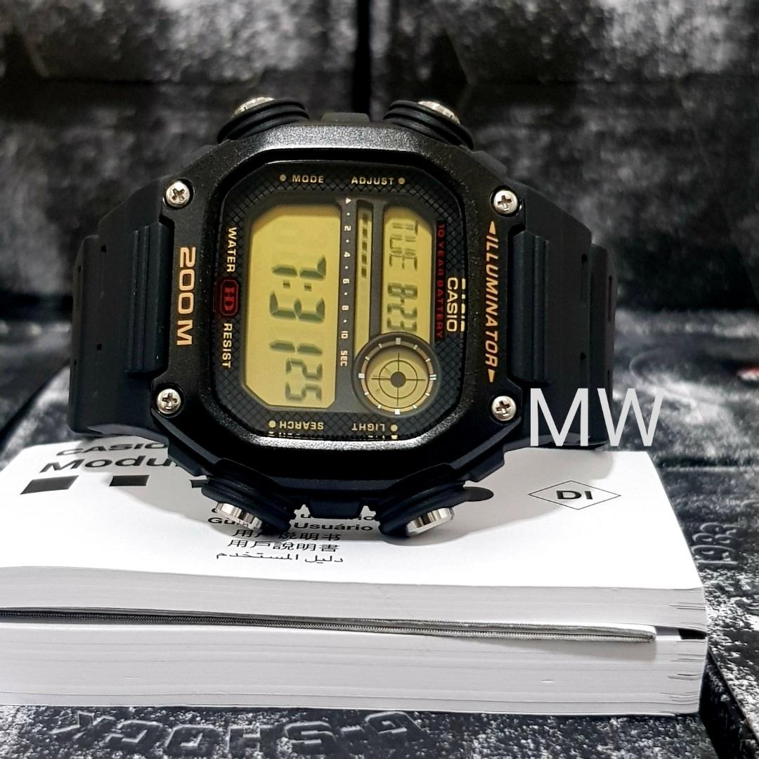 Original Casio digital men's watch dw291 dw-291h brand new, Men's ...