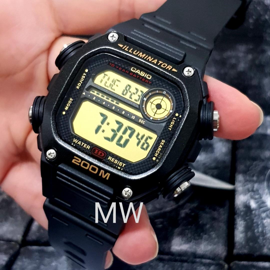 Original Casio digital men's watch dw291 dw-291h brand new, Men's ...
