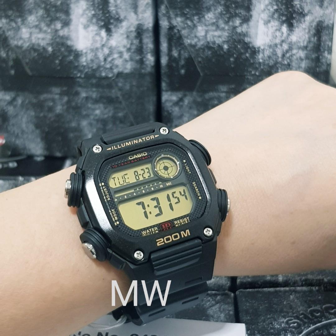 Original Casio digital men's watch dw291 dw-291h brand new, Men's ...